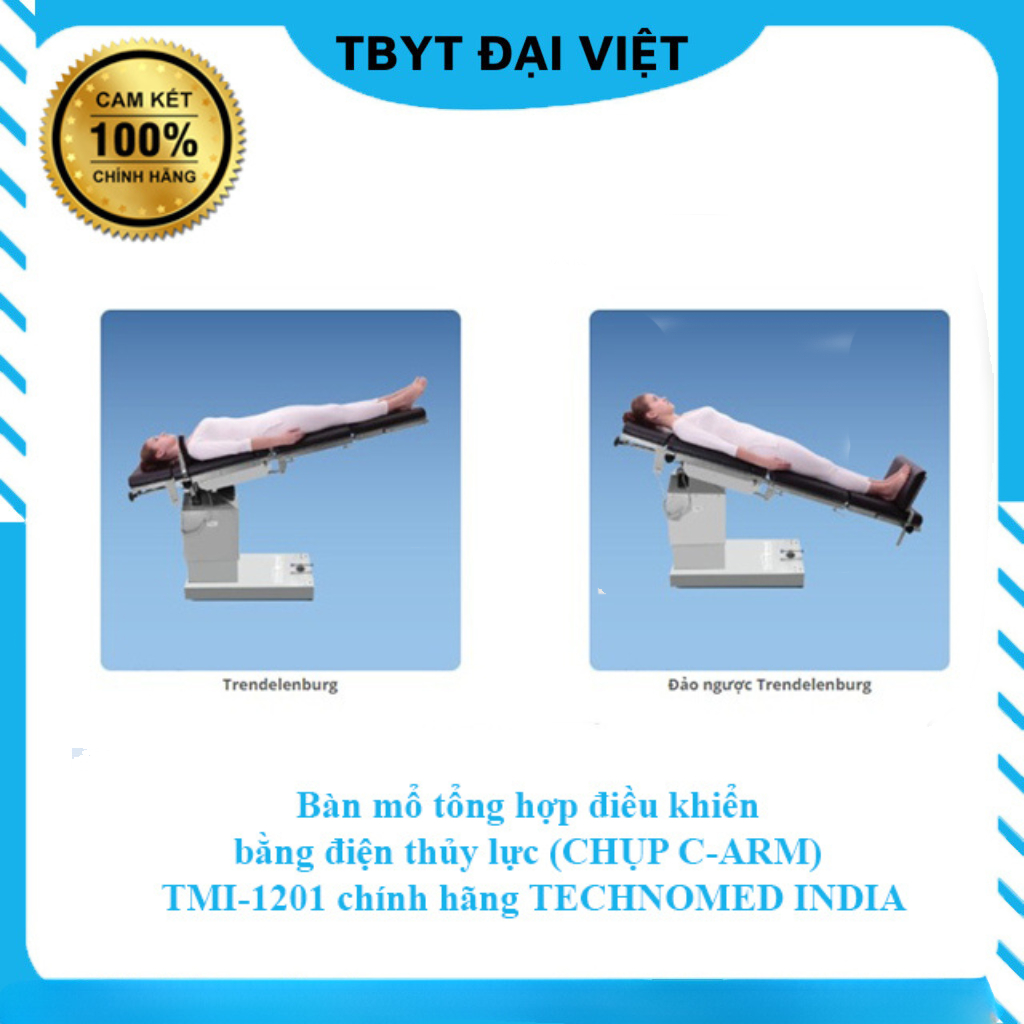 Bàn mổ tổng hợp điều khiển bằng điện thủy lực (CHỤP C-ARM) TMI-1201 ...