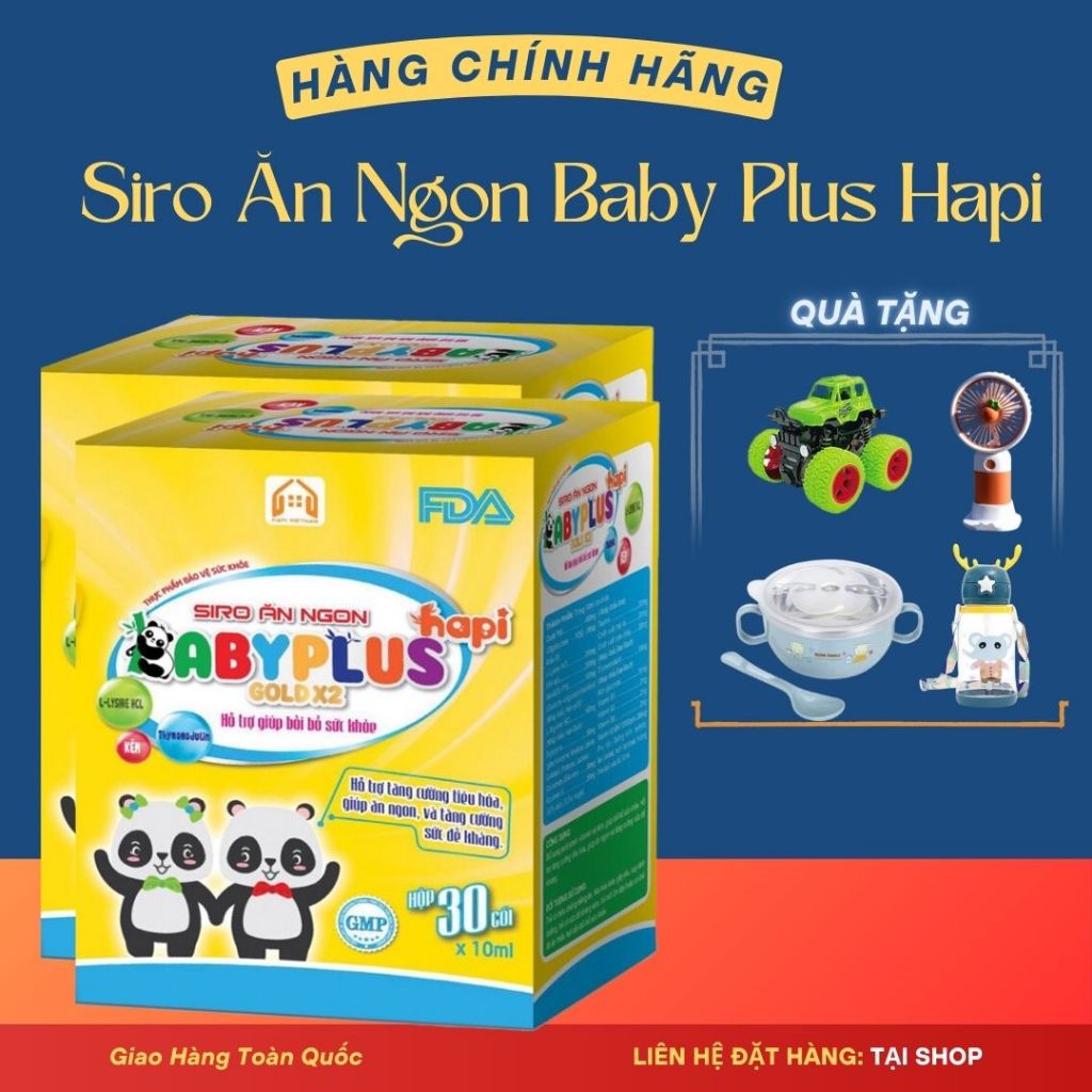 Siro Ăn Ngon Baby Plus Hỗ Trợ Bé Yêu Ăn Ngon Ngủ Khỏe Mẹ Nhàn Tênh COMBO 2 Hộp - HAPI VIETNAM ...