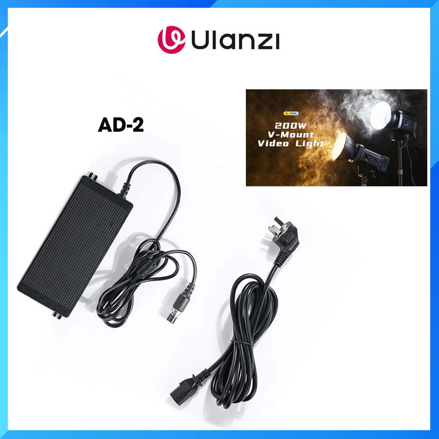 ULANZI AD-2 (P016) - Bộ Nguồn Cho Đèn Ulanzi 200W VL200 - Hàng Chính ...