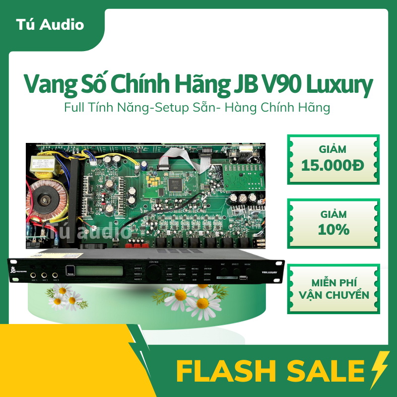 Vang Số JB V90 Luxury bản mới, Hàng Chính Hãng, Điều Khiển Từ Xa,Đĩa ...