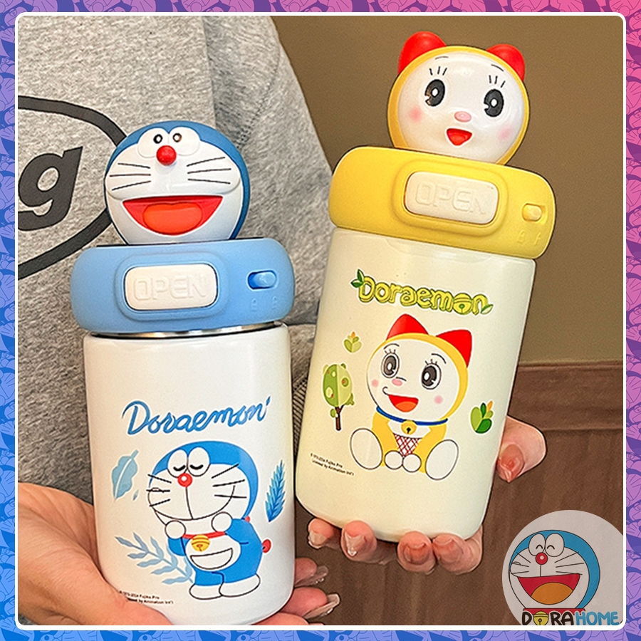 Bình giữ nhiệt Doraemon Doremon Dorami dễ thương cute 600ml SUS316 cao ...