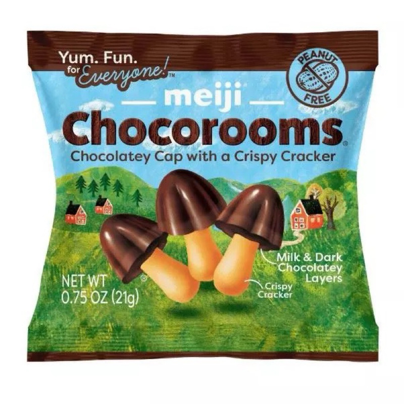 Bánh Socola nấm Meiji 21g | Shopee Việt Nam