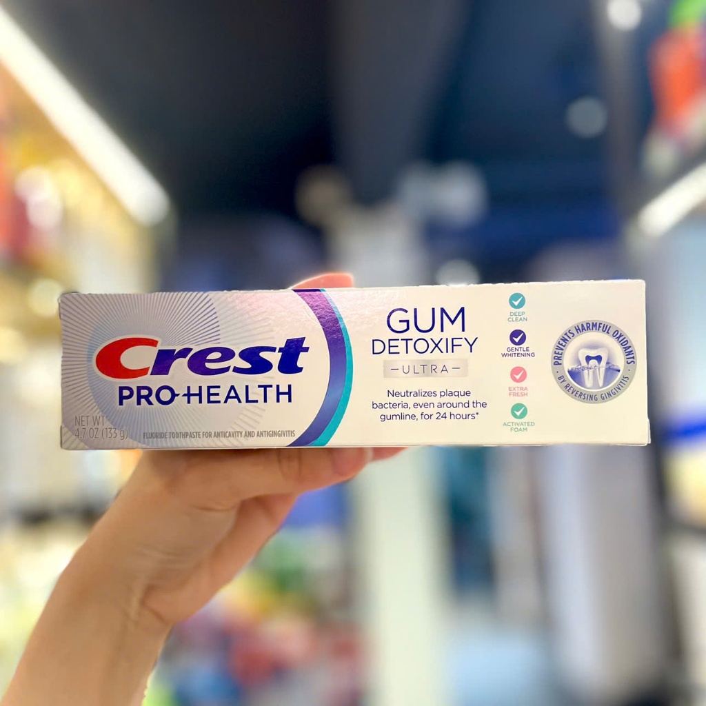 Kem đánh răng Crest Pro Health Gum Detoxify Ultra | Shopee Việt Nam