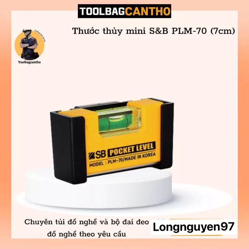 Thước thủy mini S&B PLM-70 (7cm) | Shopee Việt Nam
