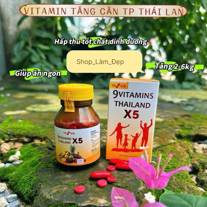 [Chính hãng] Vitamin TP tăng cân Thái Lan 100 viên (tem cào) | Shopee ...