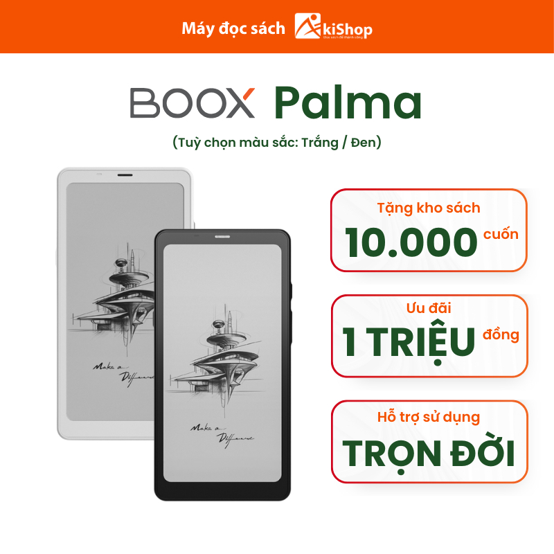 Máy đọc sách Boox Palma chính hãng Akishop | Shopee Việt Nam