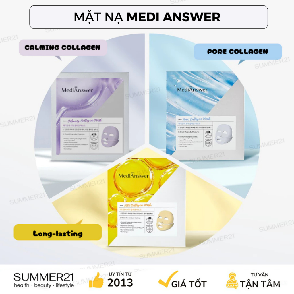 Mặt nạ thạch MEDI ANSWER VITA COLLAGEN MASK | Shopee Việt Nam