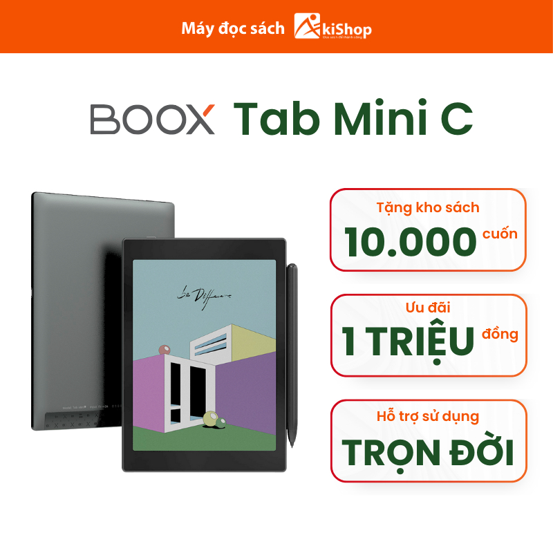 Máy đọc sách Boox Tab Mini C Chính hãng Akishop | Shopee Việt Nam