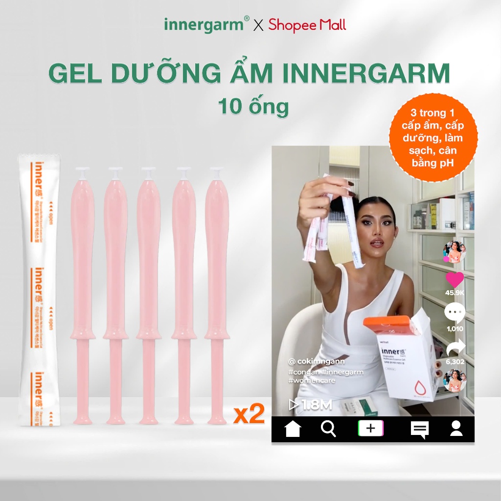 Inner Gel Dưỡng Vùng Kín WETTRUST INNERGARM Disposable Multicare ...