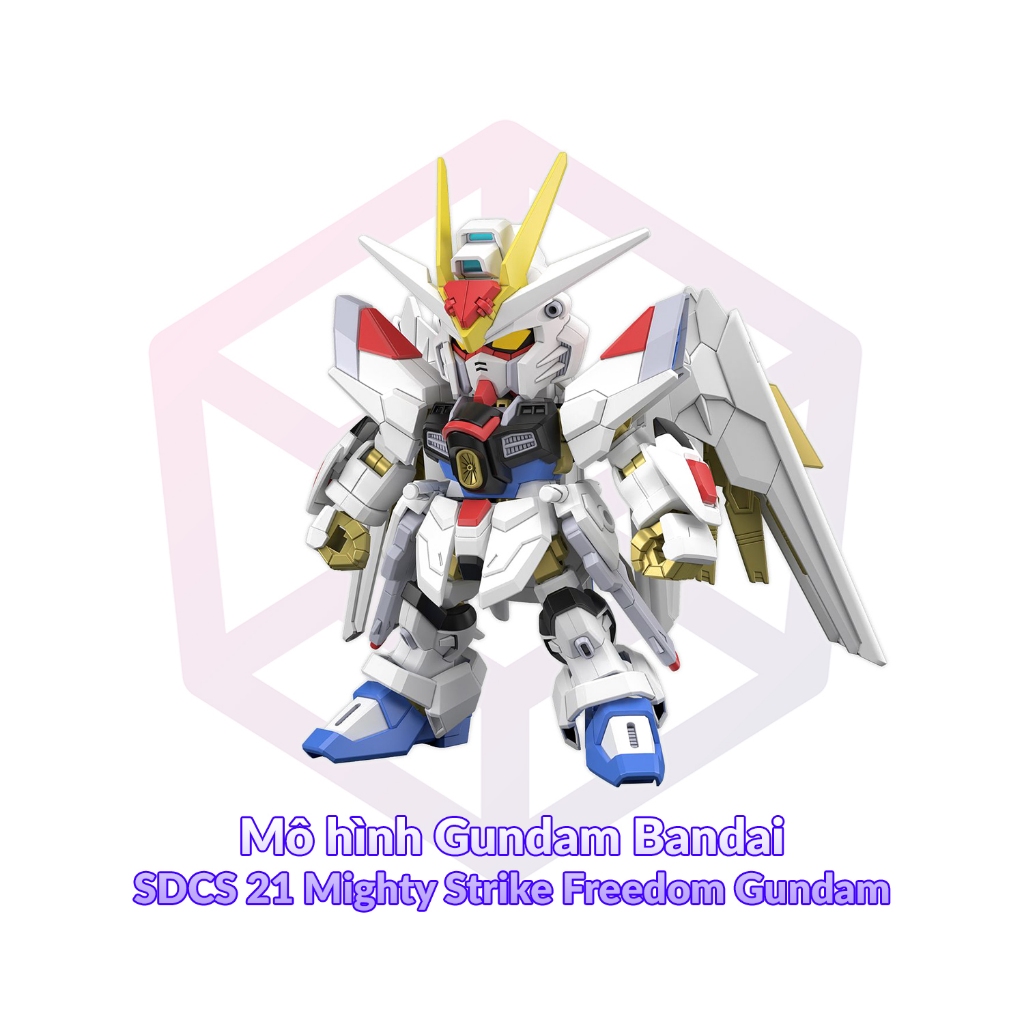 Mô hình Gundam Bandai SDCS 21 Mighty Strike Freedom Gundam [GDB] [BSD] | Shopee Việt Nam