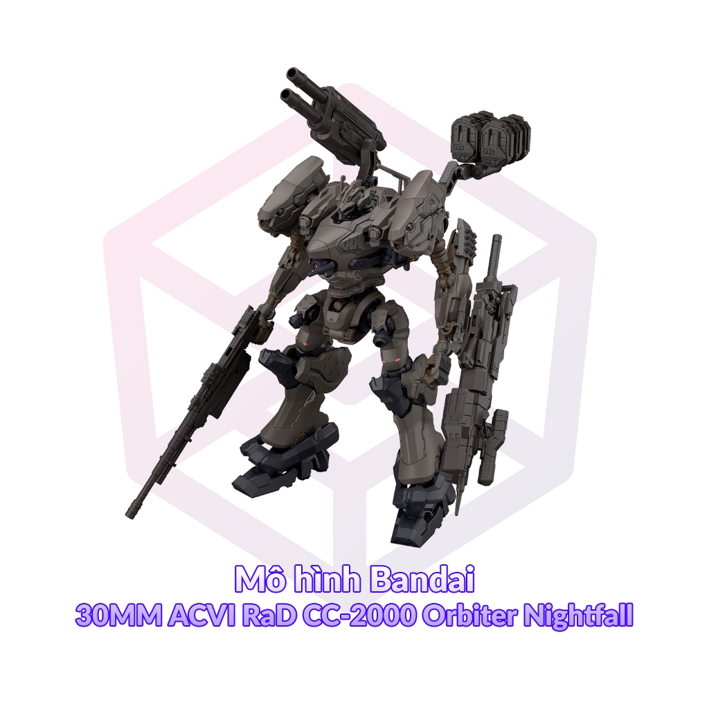 Mô hình Bandai 30MM ACVI RaD CC-2000 Orbiter Nightfall [GDB] [30MM] | Shopee Việt Nam