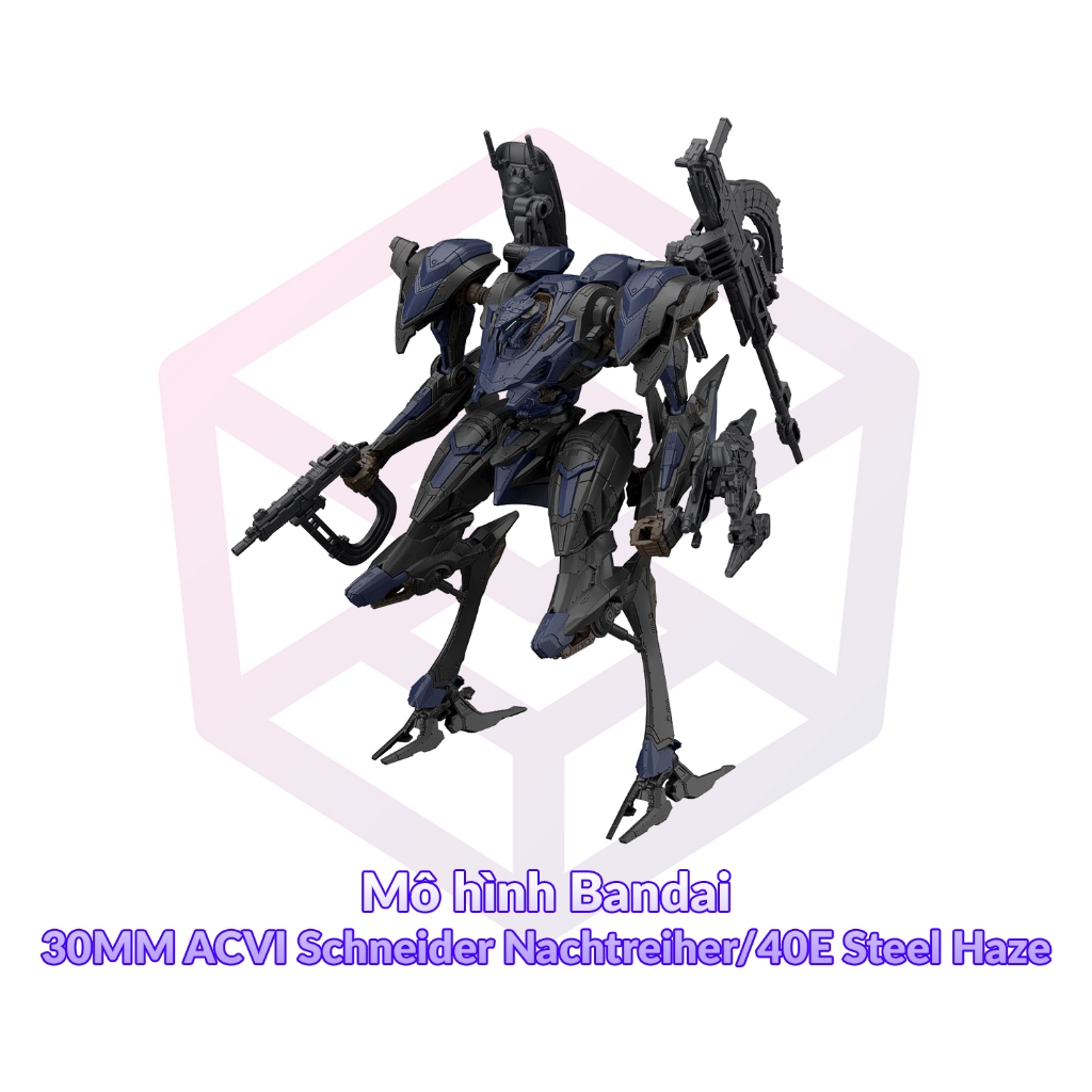 Mô hình Bandai 30MM ACVI Schneider Nachtreiher/40E Steel Haze [GDB] [30MM] | Shopee Việt Nam