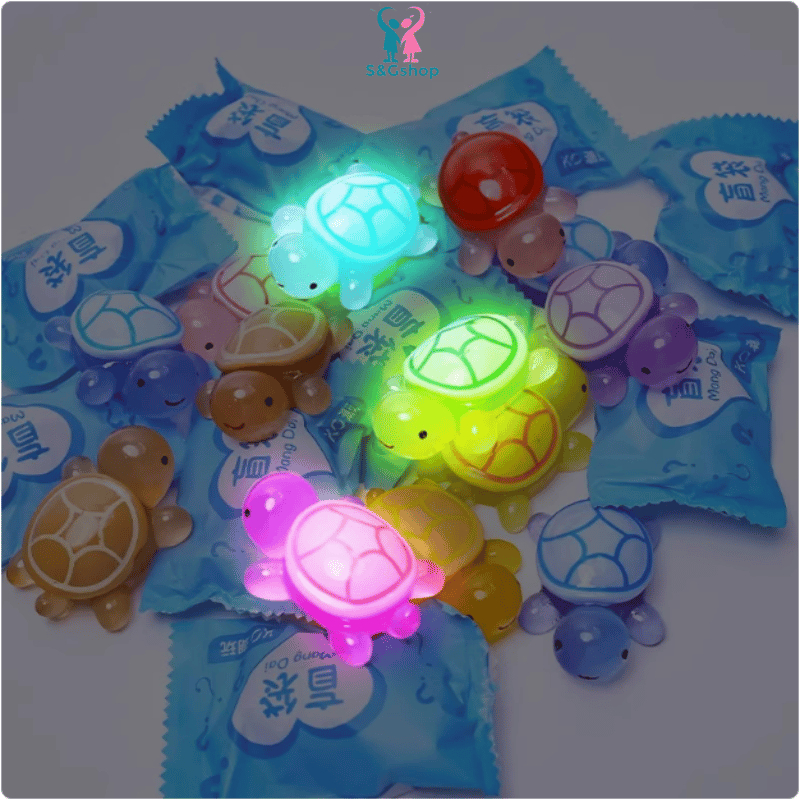 10 Túi mù charm rùa con phát sáng mẫu ngẫu nhiên | Shopee Việt Nam