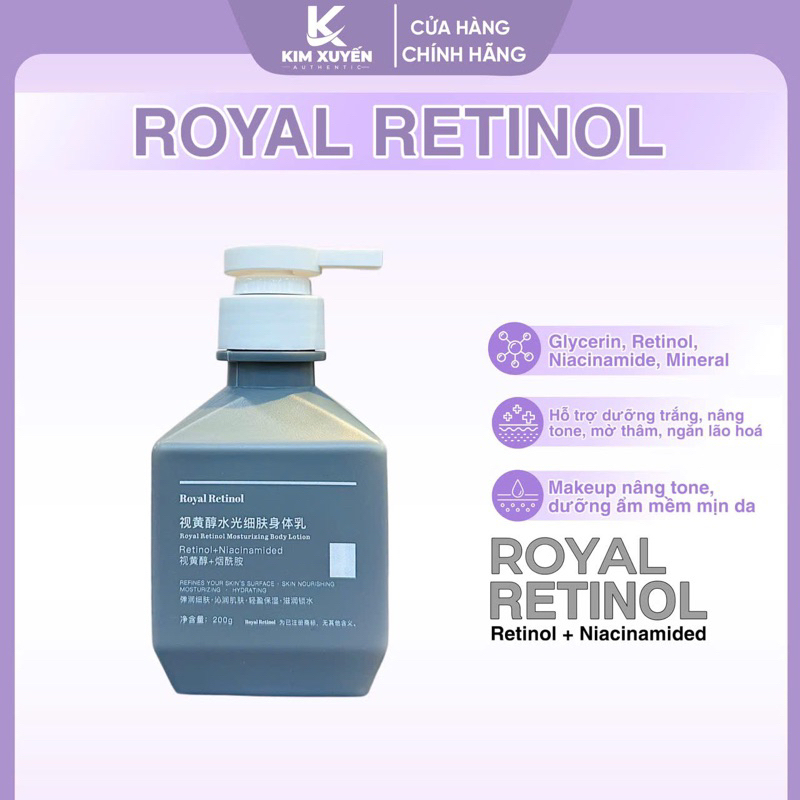 Kem Dưỡng Trắng Da Body Royal Retinol B22 The Matrix 200G Mẫu mới | Shopee Việt Nam