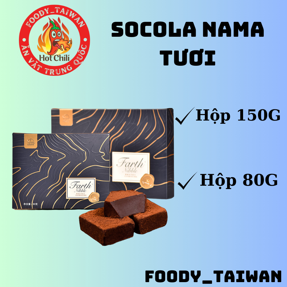 Socola Nama Tươi Chính Hãng FASIMIYU - Hộp 150G - 80G - foody_taiwan | Shopee Việt Nam