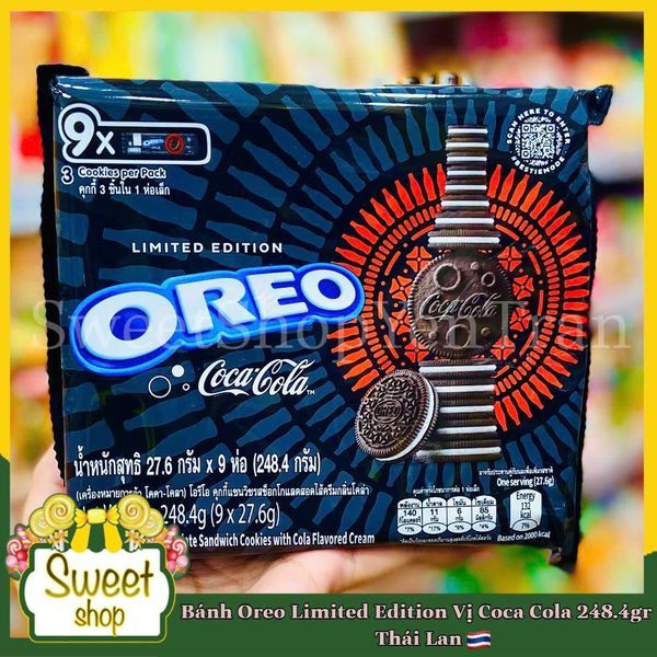 Bánh Oreo Limited Edition Vị Coca Cola 248.4gr Thái Lan | Shopee Việt Nam