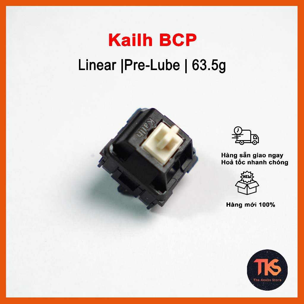 Switch Kailh BCP | Âm Nổ | Linear 63.5g | Công tắc bàn phím cơ | TKS | Shopee Việt Nam