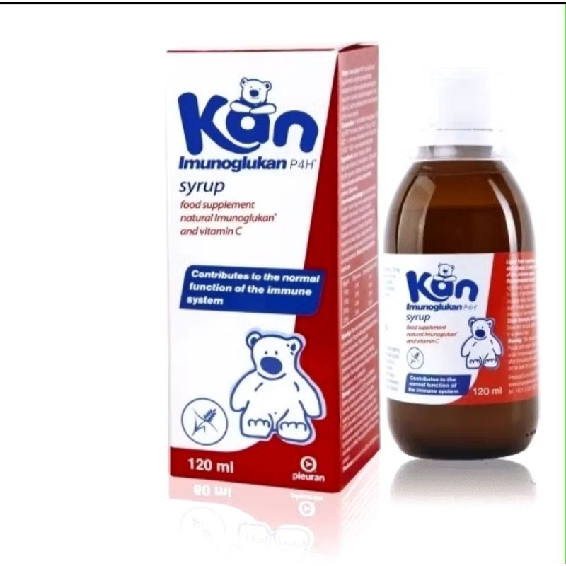 [Chính hãng] Syrup Kan Imunoglukan P4H Pleuran hỗ trợ tăng cường đề ...