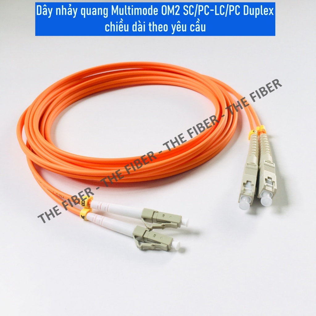 Dây nhảy quang Multimode OM2 SC/PC-LC/PC Duplex - Chiều dài theo yêu cầu | Shopee Việt Nam