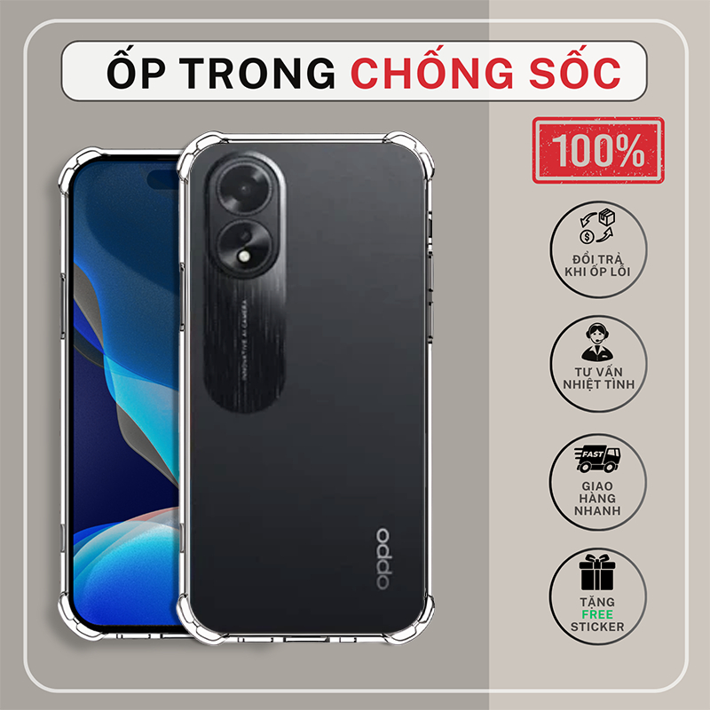 Ốp lưng Oppo A38, A18, A48, A78 4G|5G, A98 5G chống sốc silicon DẺO ...