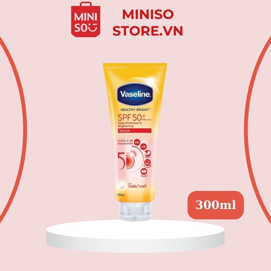 Kem chống nắng Body Vaseline 50x bảo vệ da với SPF 50+ PA+++ 300ml, Kcn Vaseline chính hãng Thái ...