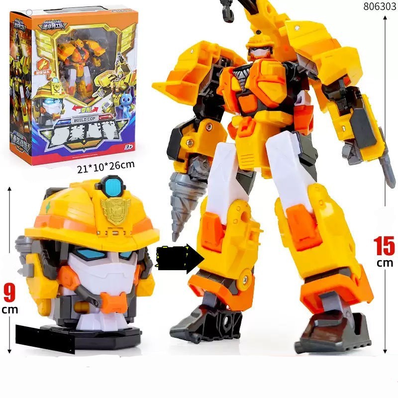 Miniforce Super Cops Siêu cảnh sát mưu trí (chính hãng) - Build Cop ...