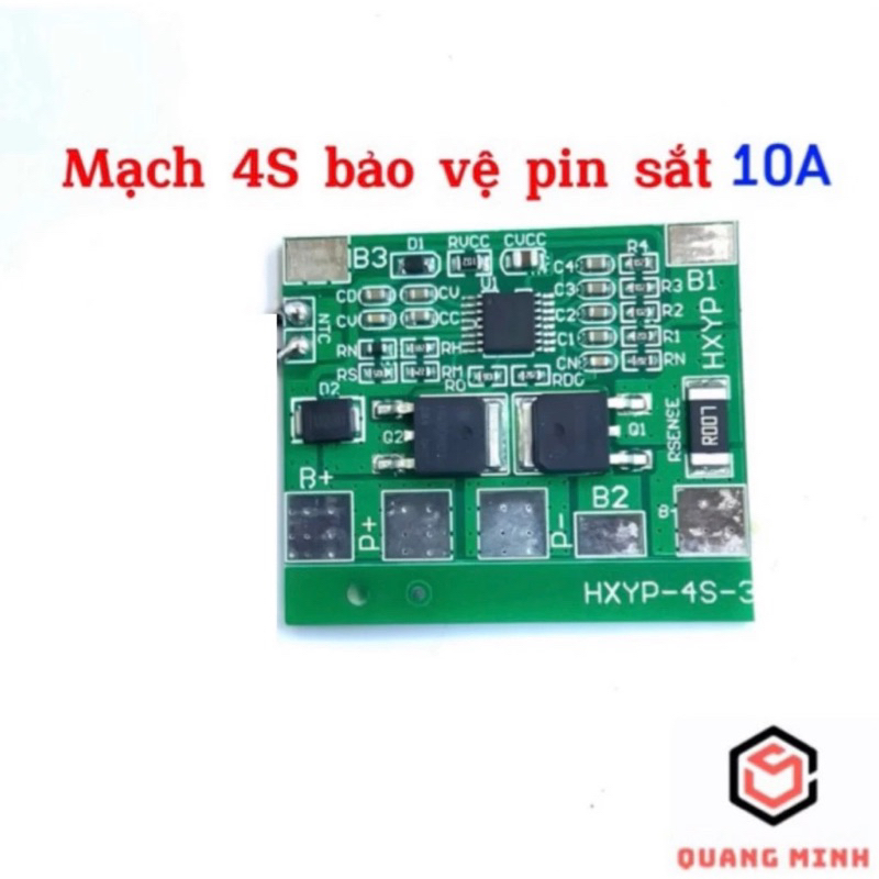 Mạch 4S pin sắt 3.2v,BMS, dòng xả 10A | Shopee Việt Nam