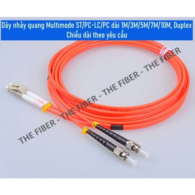 Dây nhảy quang Multimode ST/PC-LC/PC dài 1M/3M/5M/7M/10M/15M, Duplex ...
