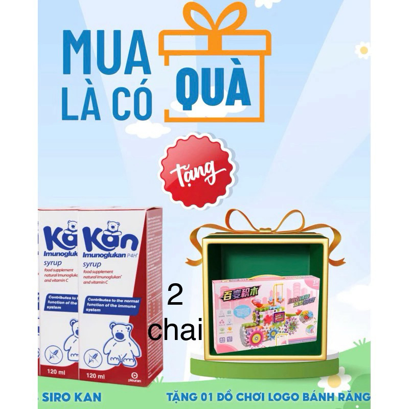 Siro Kan ImunoGlukan tăng đề kháng cho Bé / chai 120ml - hỗ trợ miễn ...
