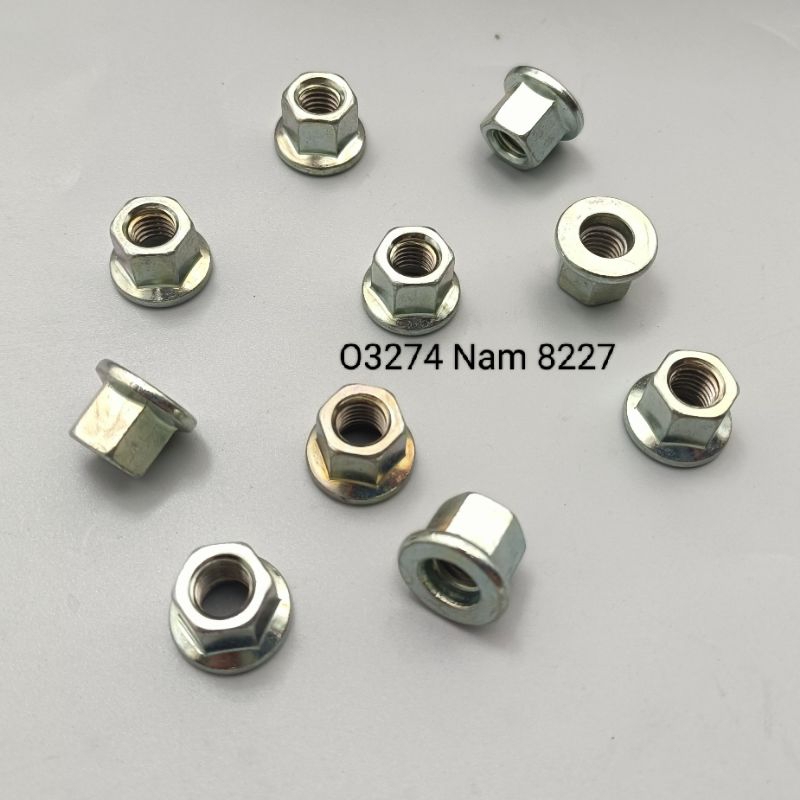 Ốc, tán cổ pô 8mm, nhông tải cùi dĩa DREAM, WAVE, FUTURE.... | Shopee ...