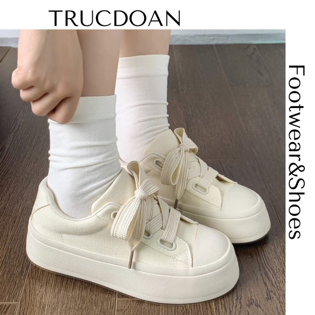 Giày sneaker nữ thể thao Rovir đế độn phong cách Hàn Quốc ( FullBox QC ...