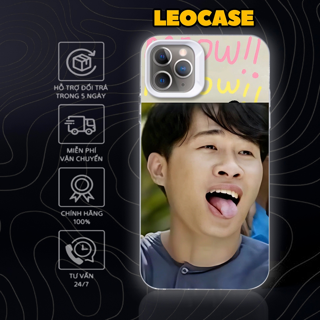 Ốp lưng iPhone silicone cao cấp Leocase jack 97 j97 lè lưỡi Trịnh Trần ...