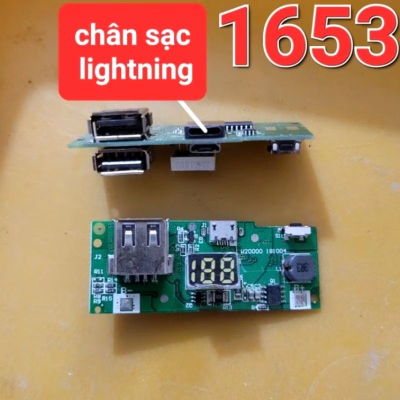 Mạch sạc dự phòng 2 usb 5v/2A 2.1A có màn hình (sử dụng pin 3.7v) | Shopee Việt Nam