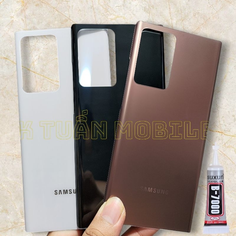 Nắp lưng Samsung Note 20 Ultra / Samsung Note 20 Pro chất liệu kính lk ...