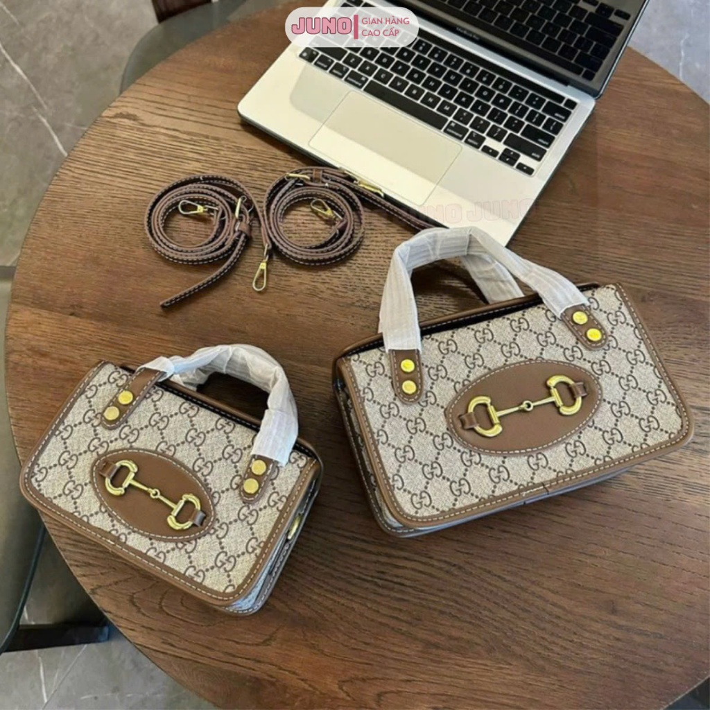 Túi xách nữ cầm tay đeo chéo dáng hộp sang chảnh size 18-23cm thời ...