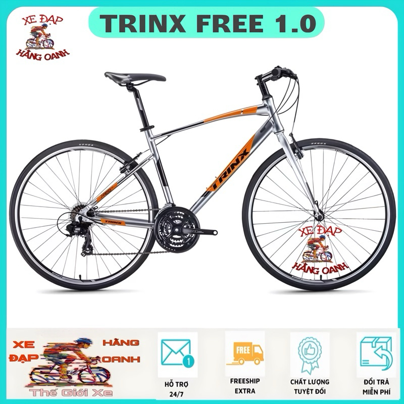Xe đạp thể thao Trinx Free 1.0 2024 Chính hãng mới 100% | Shopee Việt Nam