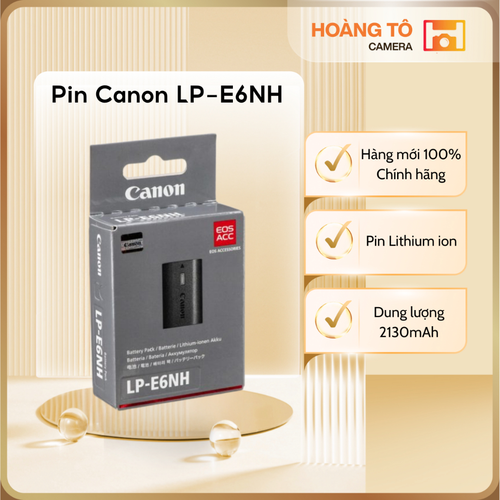 Pin Canon LP-E6NH cho Canon EOS R5 / R6 ( LP E6NH ) | Mới 100% | Shopee ...