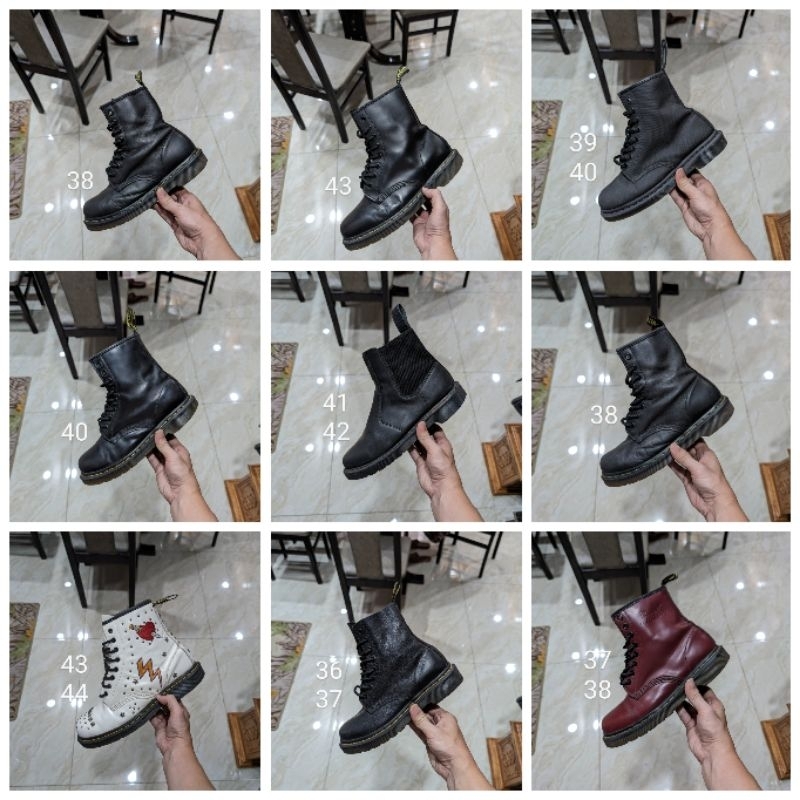 (2hand) giày boot cổ cao Dr.marten size nam nữ | Shopee Việt Nam