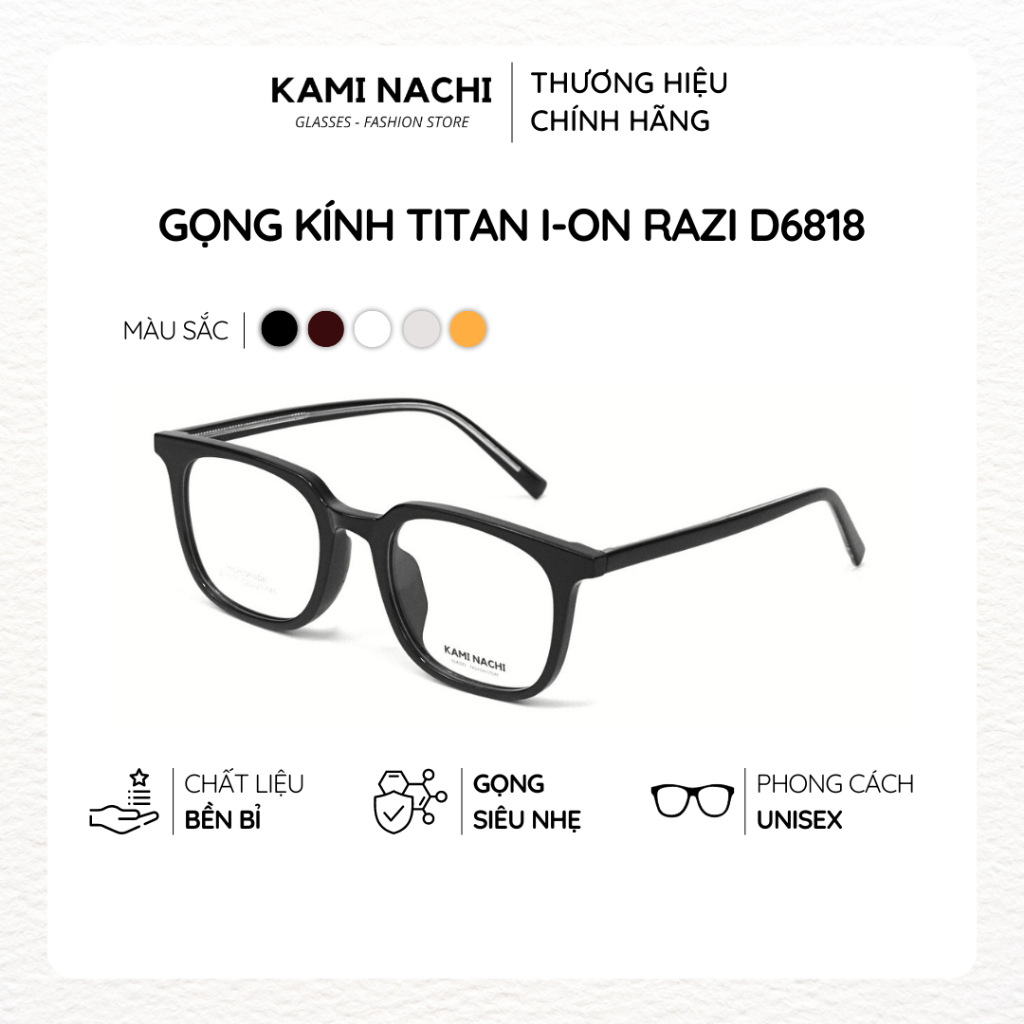Gọng kính Special Angel phiên bản Razi chất liệu Titanium mạ I-on mã ...