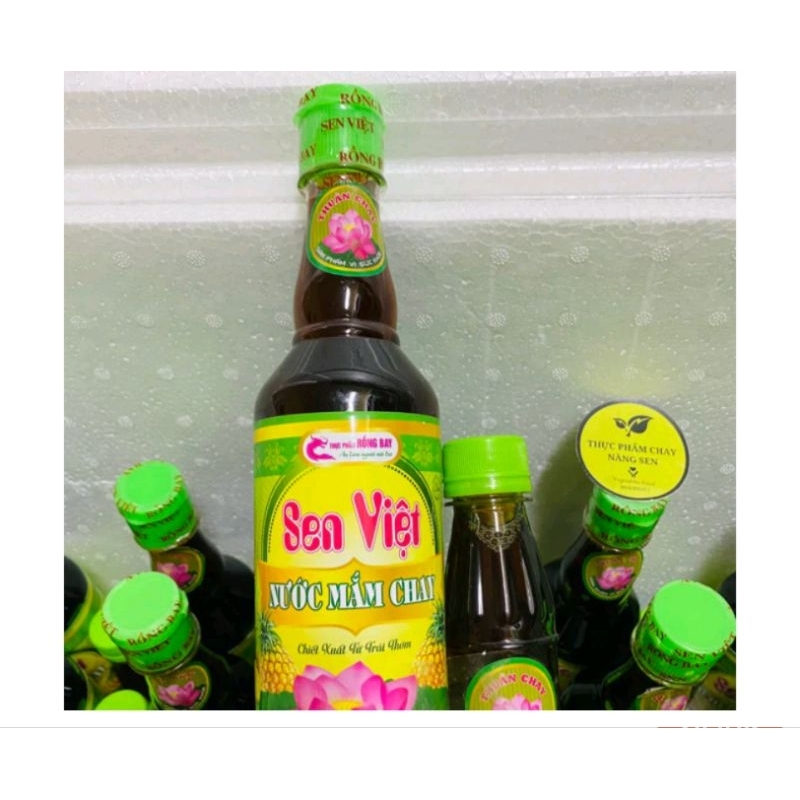Nước mắm chay Sen Việt chai 500ml(tặng kèm chai 100ml) | Shopee Việt Nam