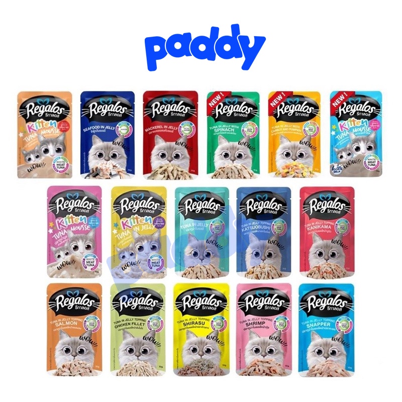 Pate Cho Mèo Regalos Cá Ngừ 70g (Thái Lan) | Shopee Việt Nam