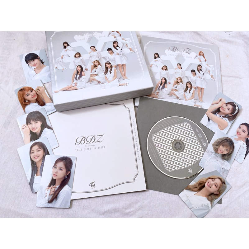 Twice Japan Album BDZ limited edition đã khui seal, gồm Cd DVD ...