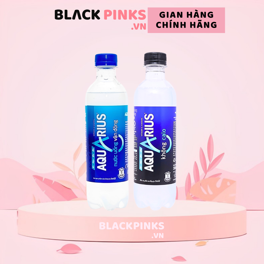 (Lốc 6 chai) Nước uống thể thao vận động Aquarius/không calo Aquarius Zero chai 390ml | Shopee ...
