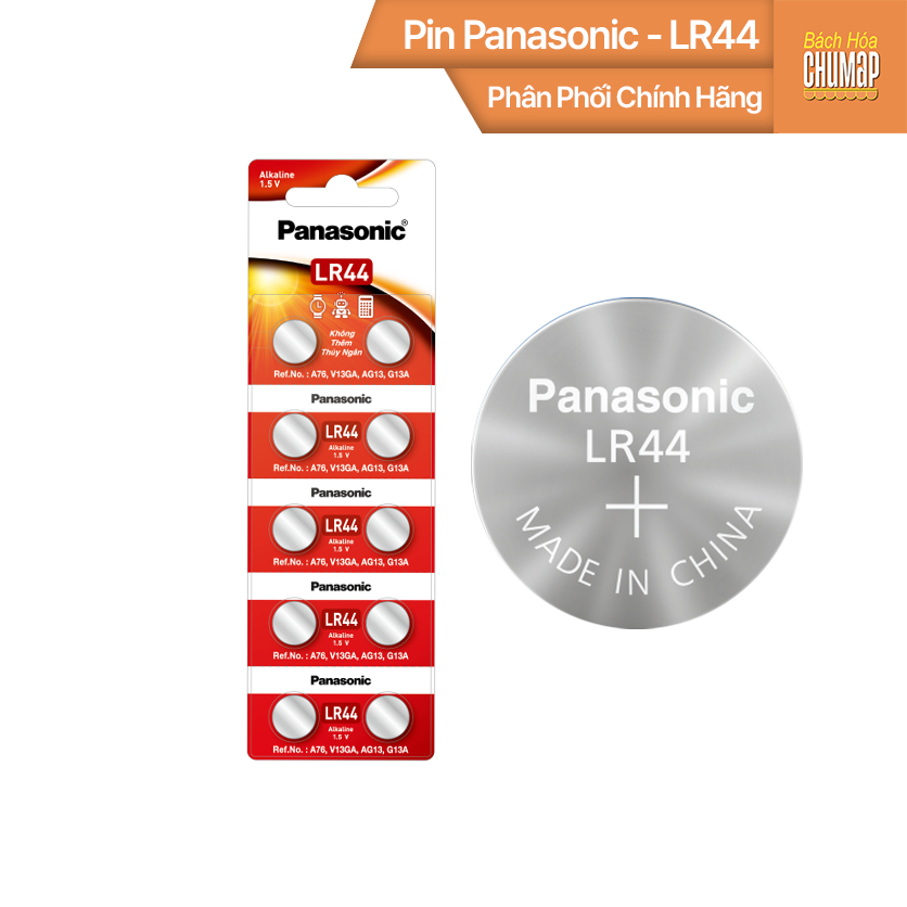 Pin Panasonic LR44 (A76) - Chính Hãng | Shopee Việt Nam