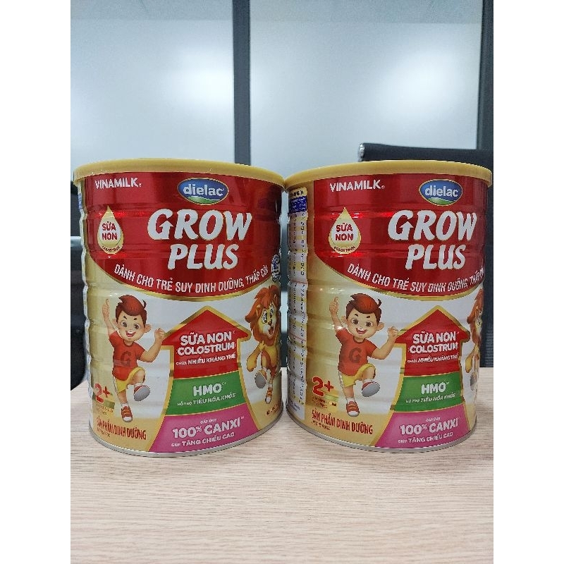 [ HCM - 2025] Sữa bột Dielac Grow Plus Đỏ 1+, 2+ 850g, 1.400g | Shopee Việt Nam