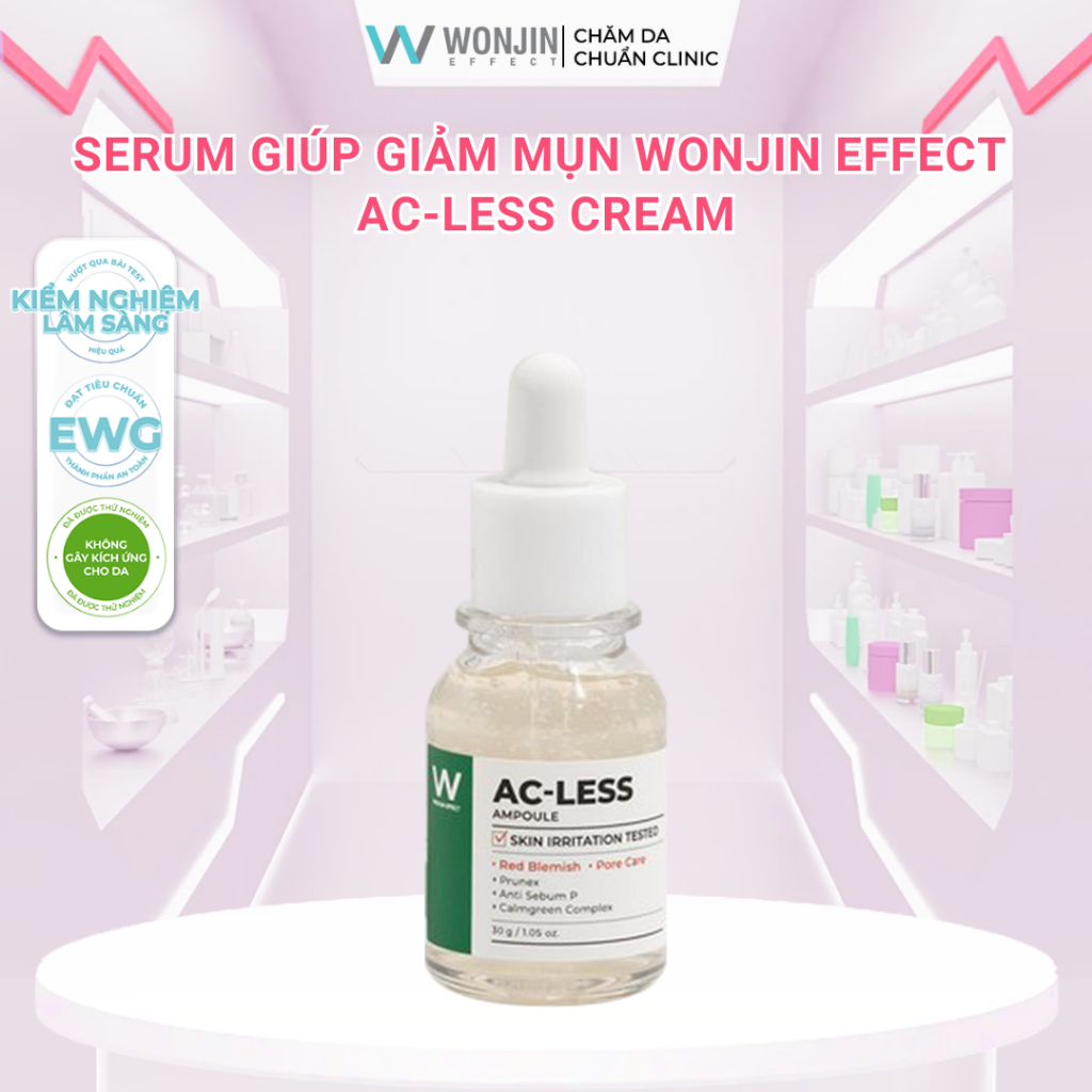 SERUM WONJIN EFFECT AC-LESS AMPOULE 30ML | Shopee Việt Nam