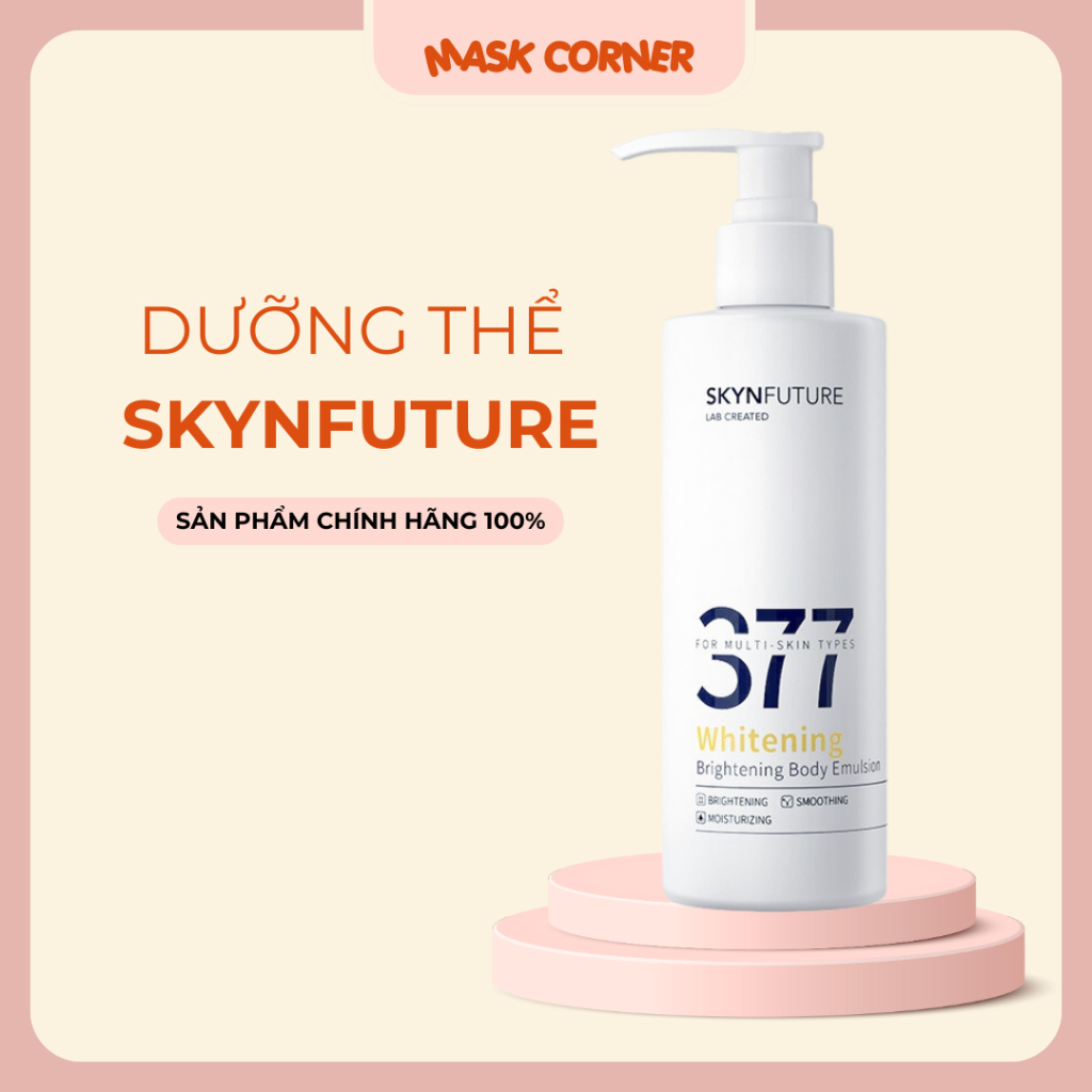 [CÓ SẴN] Dưỡng thể 377 Skynfuture Whitening làm trắng da 200g | Shopee ...