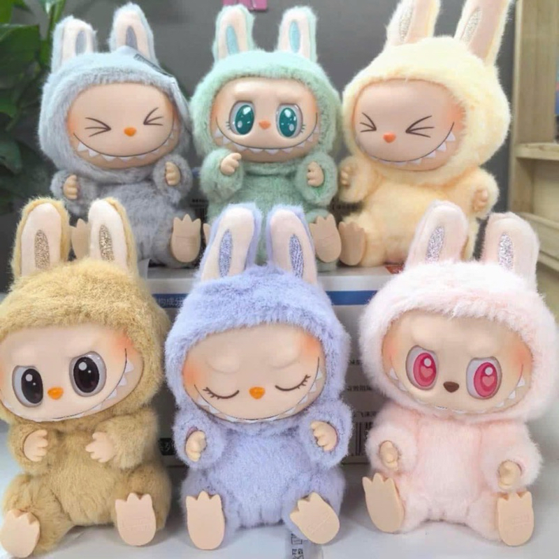 Hộp Mù Labubu V2 Macaron , Móc Khóa Labubu V2 Have A Seat - Mô Hình ...