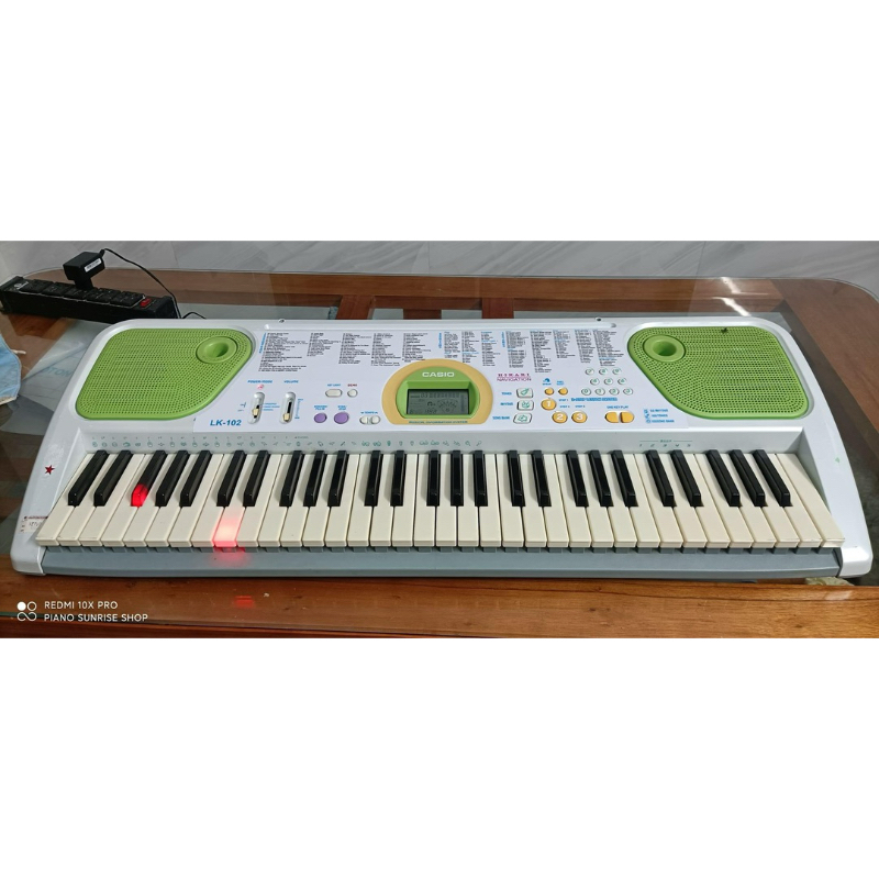 Đàn Organ Casio LK 102 phím sáng Nhật Bản + Tặng giáo trình tự học | Shopee Việt Nam