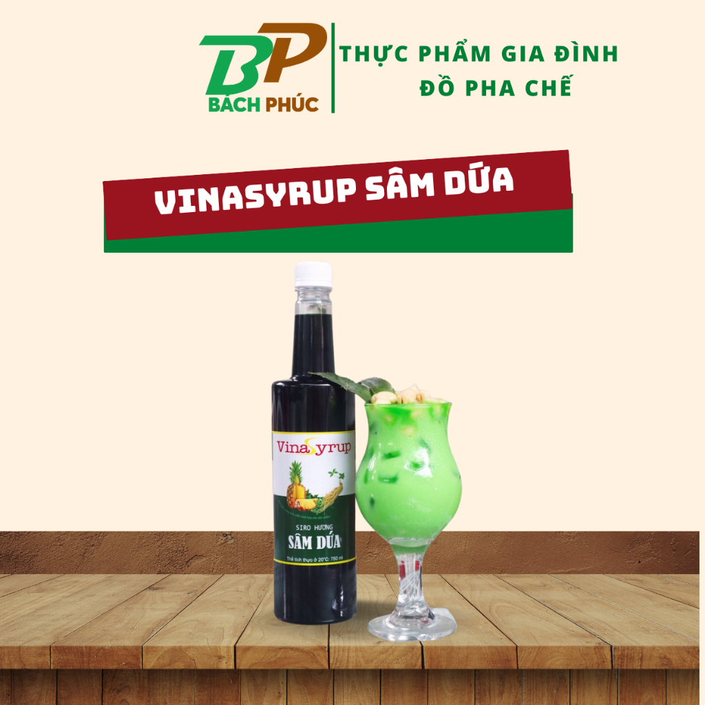 Siro Sâm Dứa Vina 750ml - Siro Làm Thạch - Kho Pha Chế nguyên liệu | Shopee Việt Nam